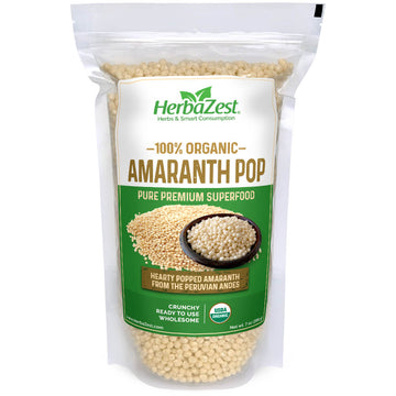 Amaranth Flakes - Organic & Convenient - HerbaZest
