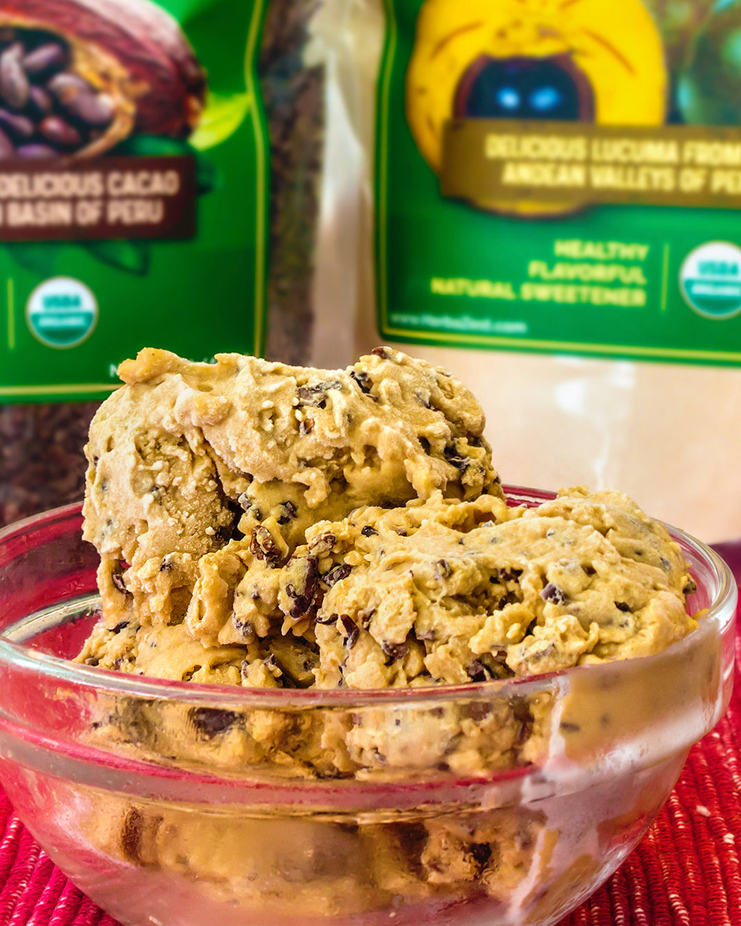 Cacao Nibs Lucuma Vegan Ice Cream – HerbaZest