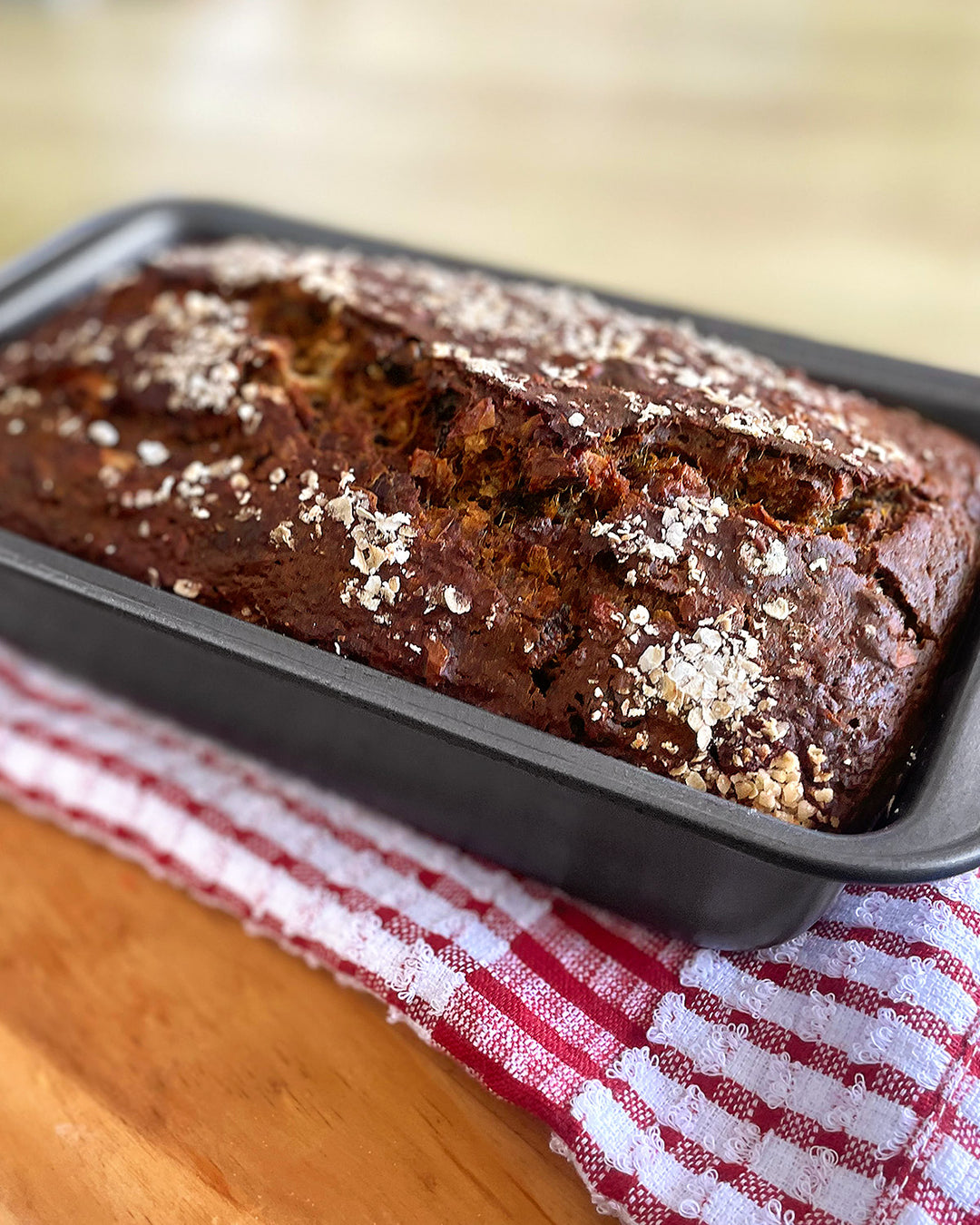 Date & Walnut Bread with Quinoa Flakes – HerbaZest