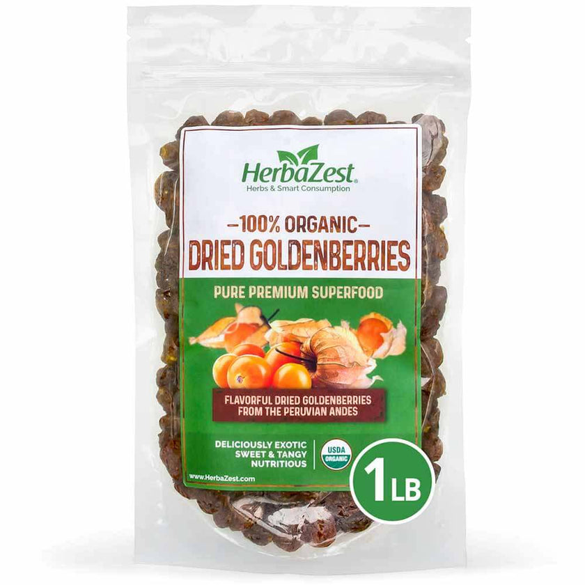 Dried Goldenberries - Organic & Exotic - HerbaZest