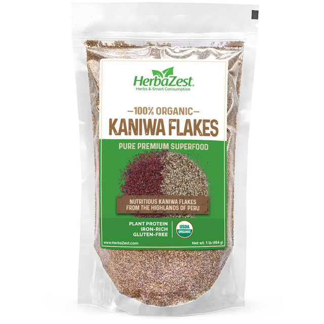 Kaniwa Flakes - Organic & Convenient - HerbaZest