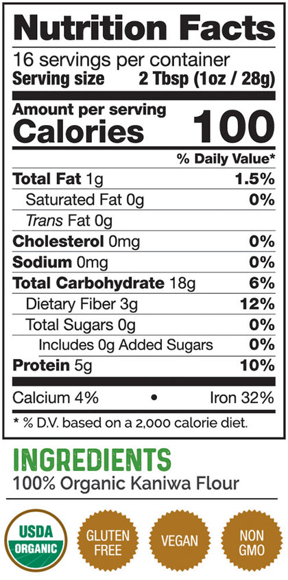 Harina de Cañihua - Orgánica y Nutritiva - HerbaZest