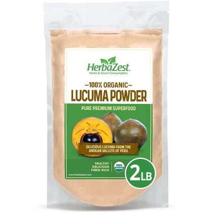 Lúcuma en Polvo - Organica y Deliciosa - HerbaZest