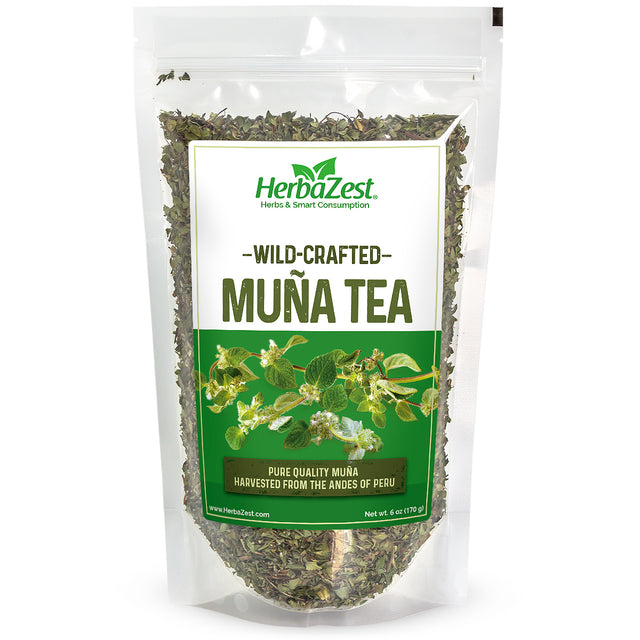Muña Tea - 100% Pure & Wild-Crafted - HerbaZest
