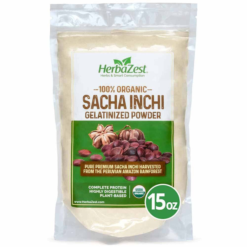 Sacha Inchi Powder - Organic & Protein-Rich - HerbaZest