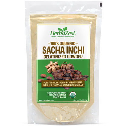 Sacha Inchi Powder - Organic & Protein-Rich - HerbaZest